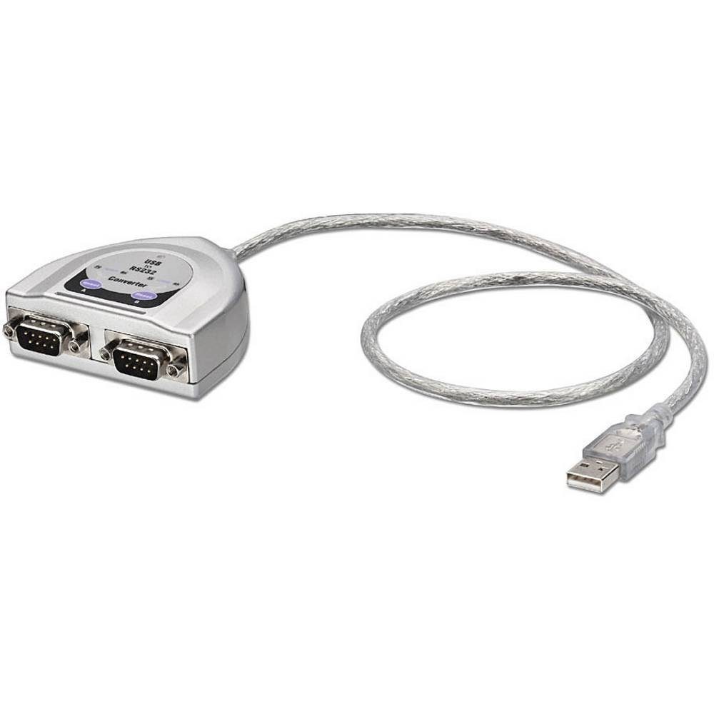 Lindy USB RS232 2 Port USB-Adapter, 0 Adapter 42889 0