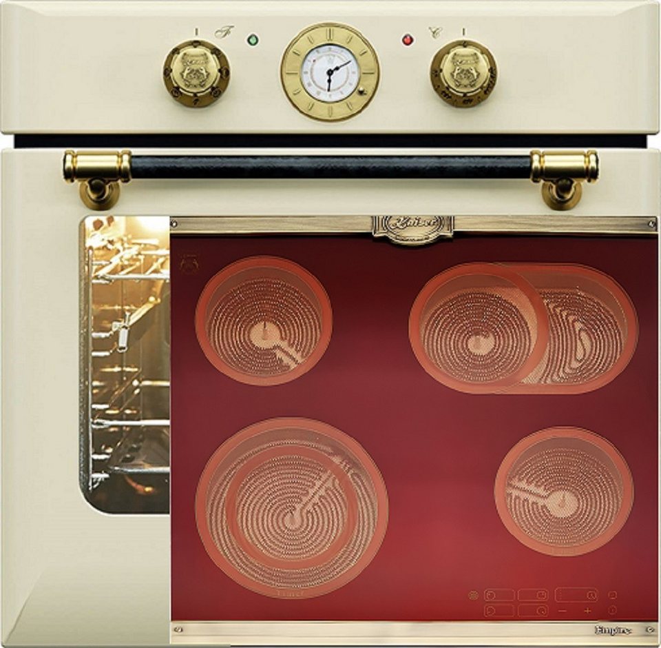 Kaiser Küchengeräte Backofen Set Herd Set Autark Retro Einbau Backofen