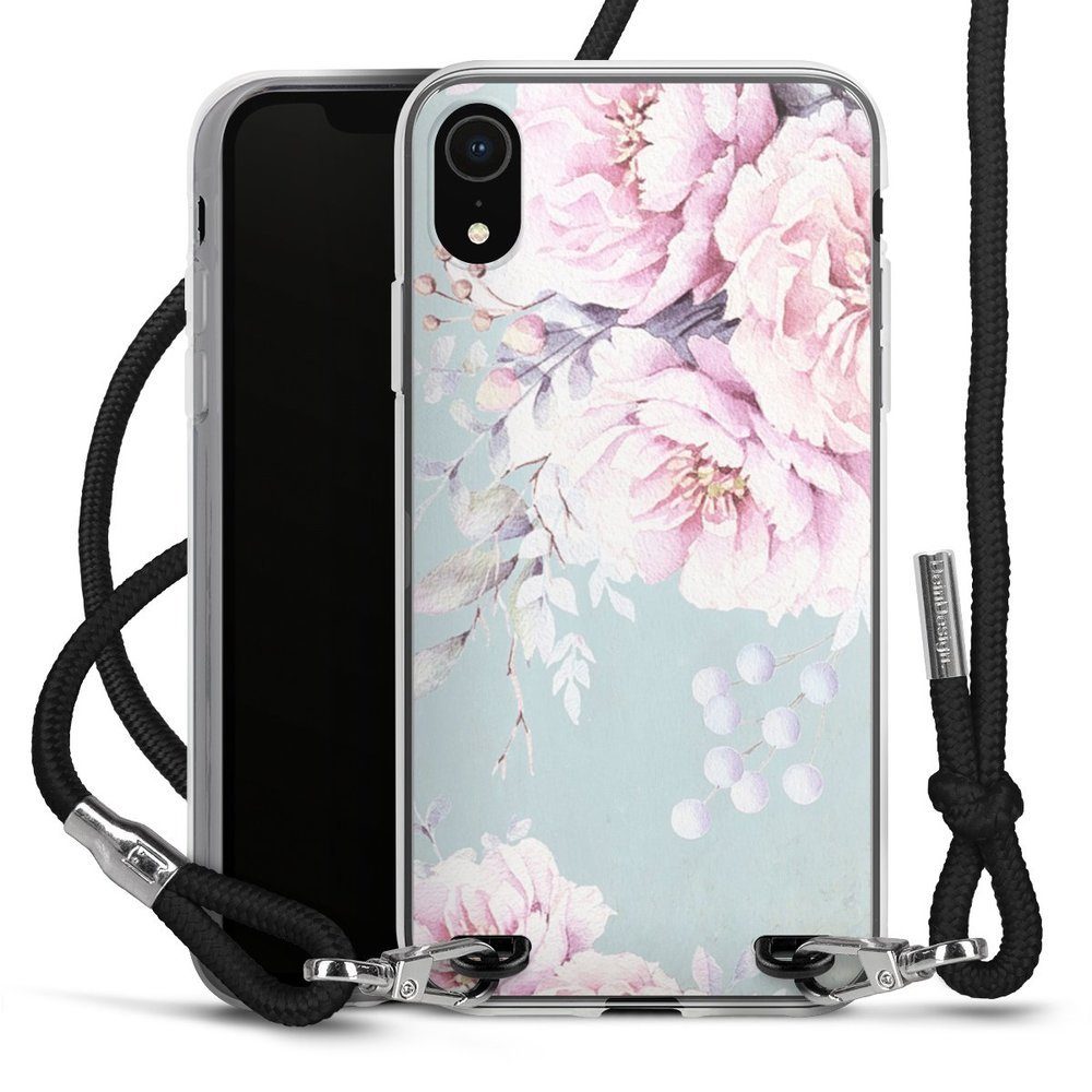 Deindesign Handyhülle Blume Pastell Wasserfarbe Watercolour Flower