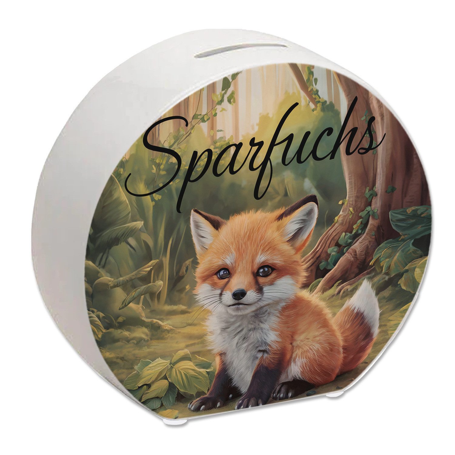 speecheese Spardose Neugieriger Fuchs im Wald - Spardose - Sparfuchs ...