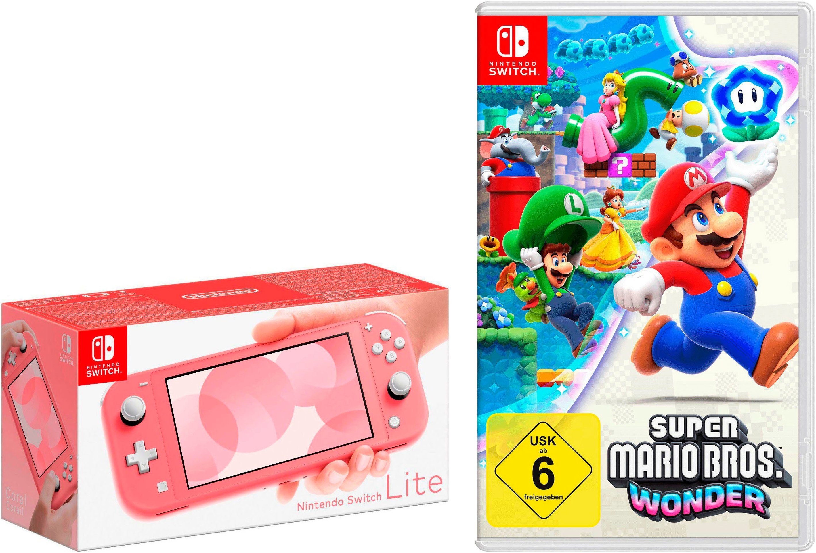 Nintendo Switch Switch Lite + Super Mario Bros Wonder