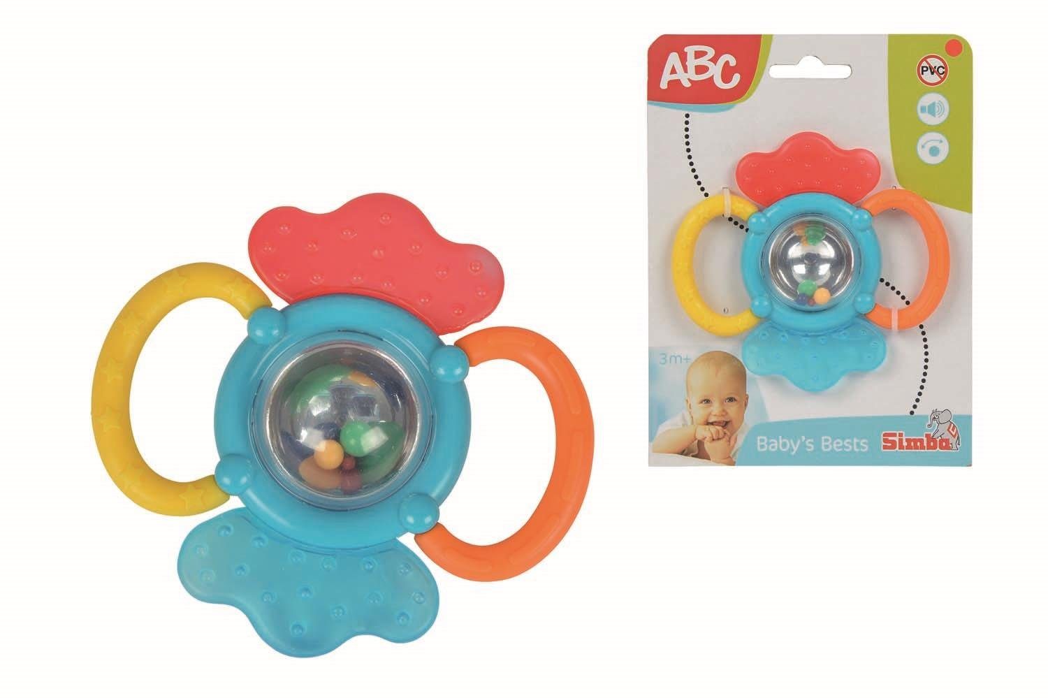 SIMBA Kauspielzeug Simba 104013558 - ABC Activity Rassel