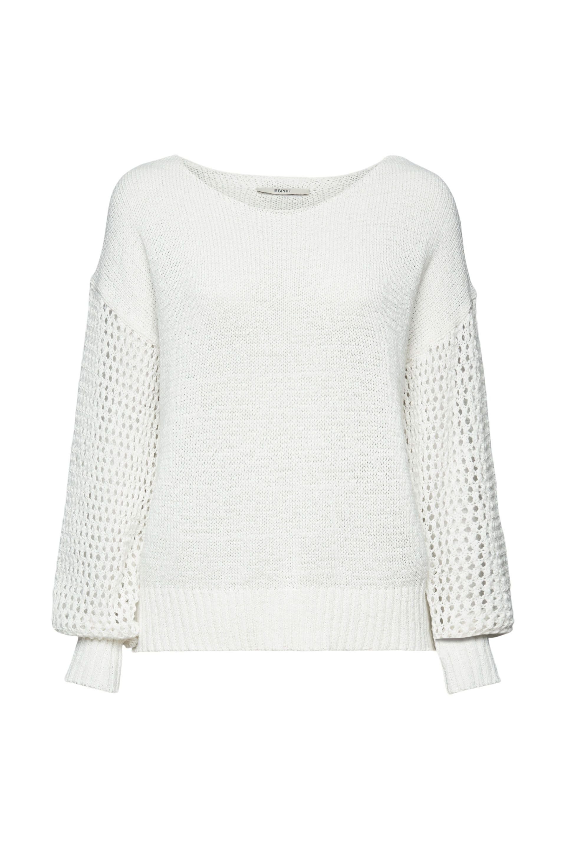 Esprit Rundhalspullover Material 58 Baumwolle 42 Polyester