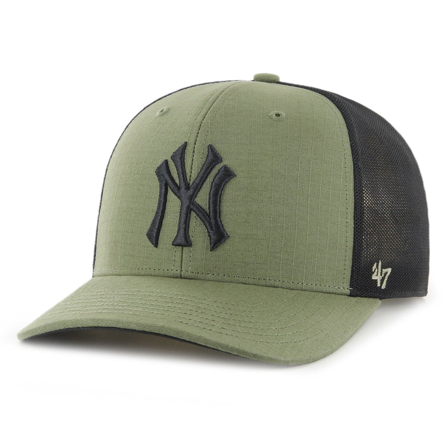 '47 Brand Snapback Cap Low Profile Ripstop GRID New York Yankees