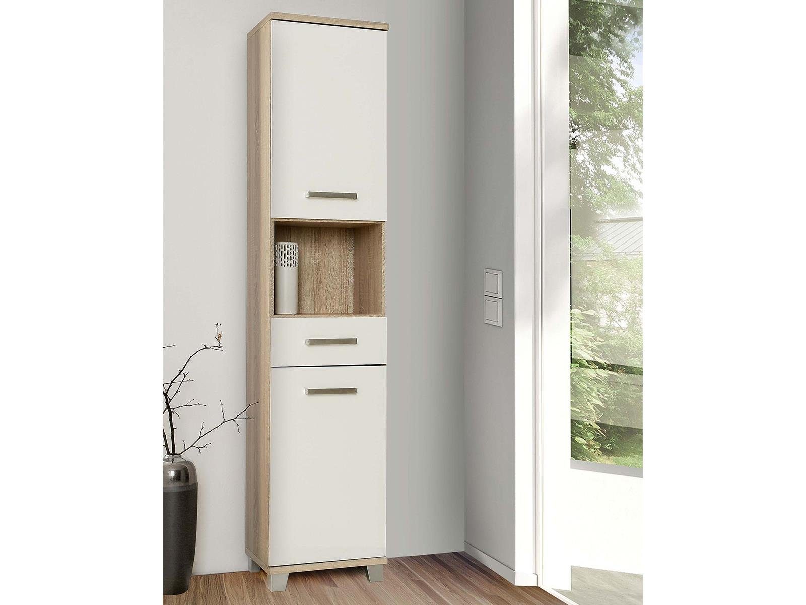 Möbelando Hochschrank Aggi Moderner Hochschrank Aus Spanplatte Korpus