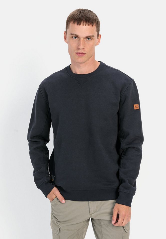 Camel Active Rundhalspullover Aus Einem Baumwollmix Pullover