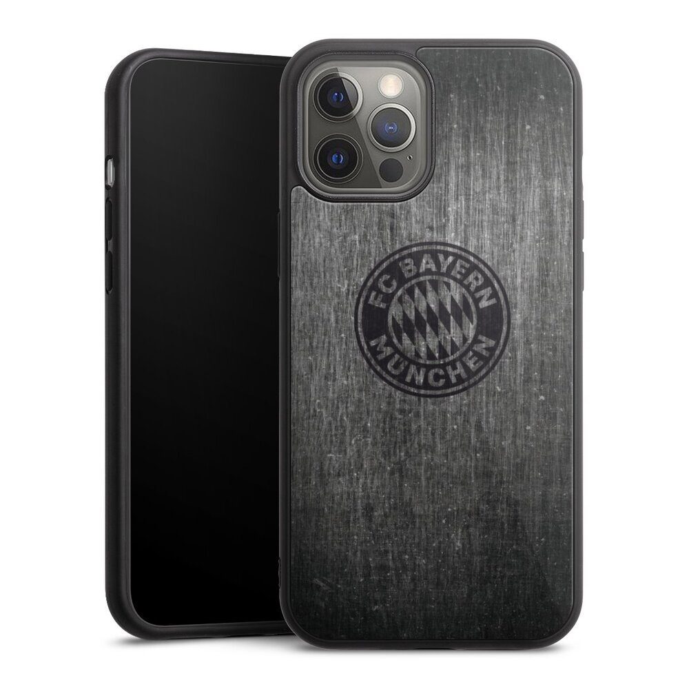 Deindesign Handyhülle Metallic Look Fcb Fc Bayern München Metalllook