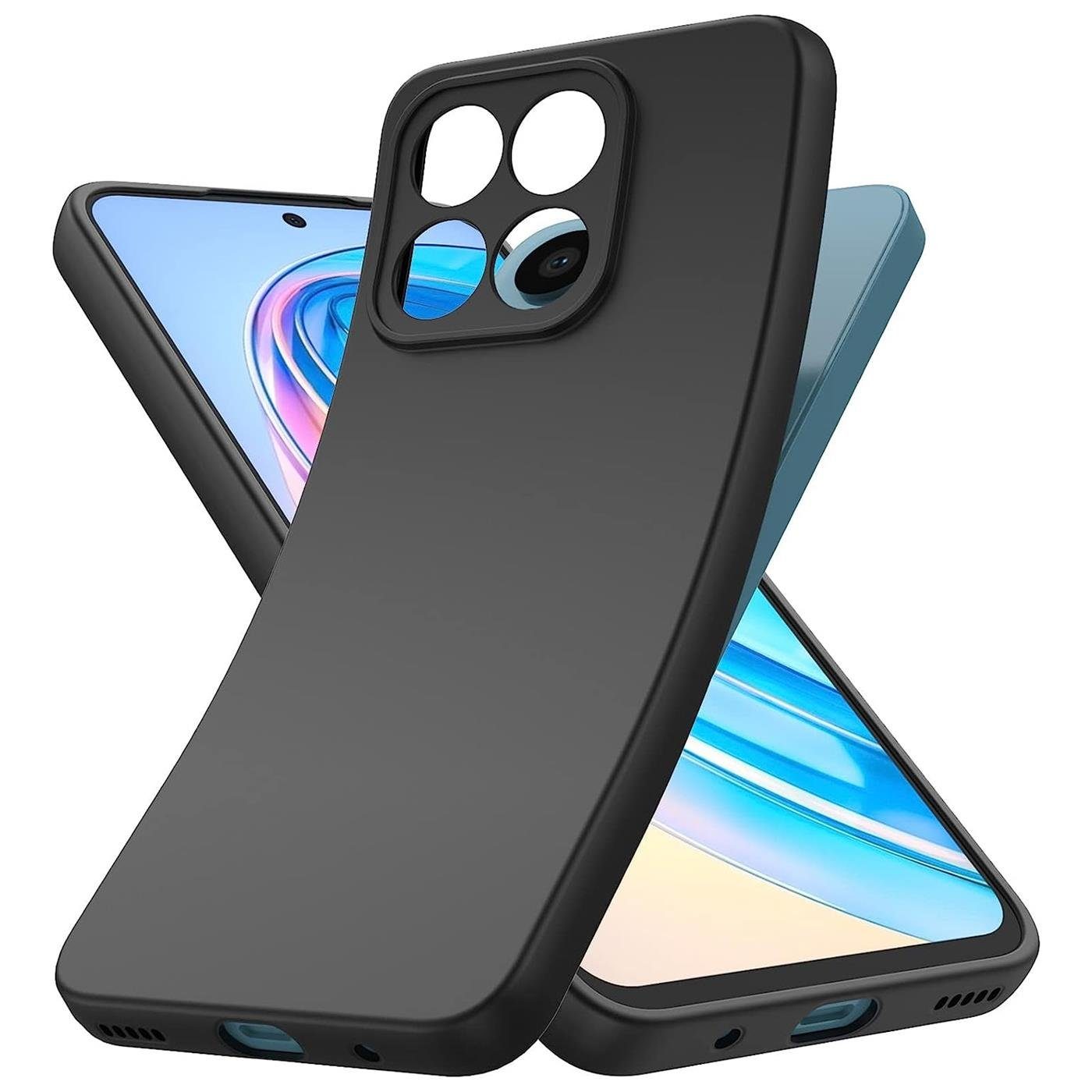 Coolgadget Handyhülle Black Series Handy Hülle Für Honor X8a 67 Zoll