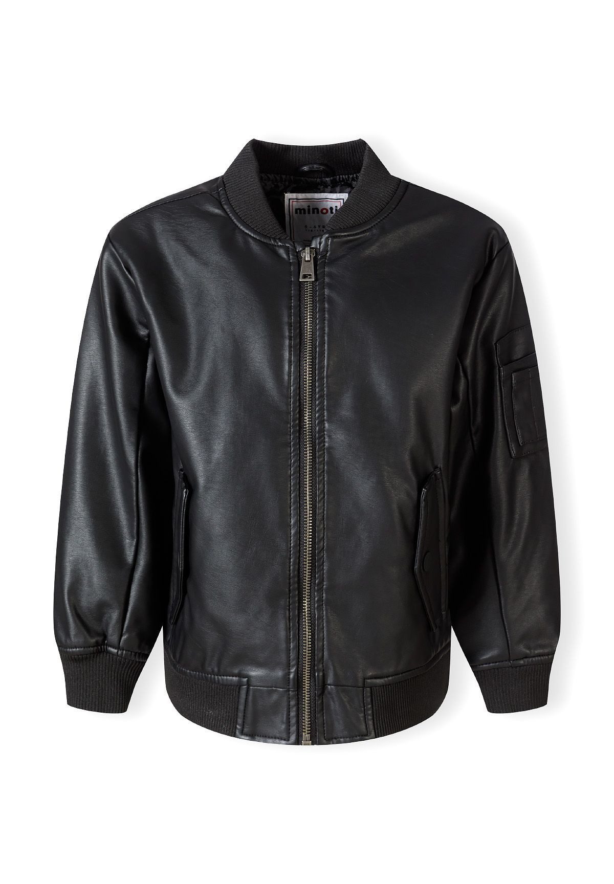 Minoti Lederimitatjacke Bomberjacke Aus Kunstleder 2y 14y