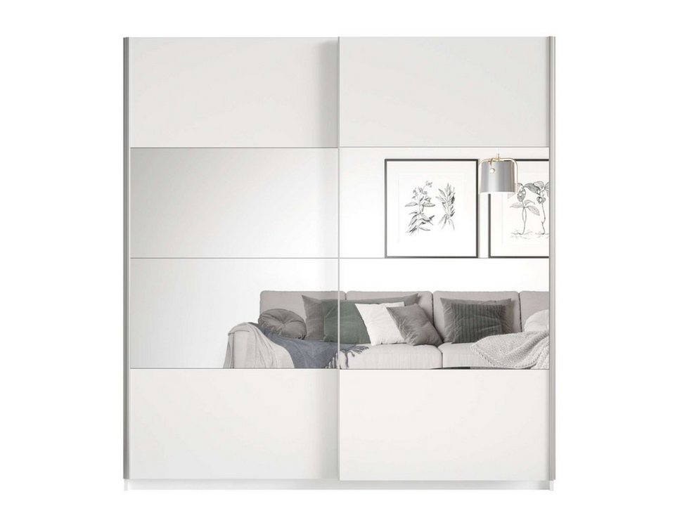 99rooms Schwebetürenschrank Lea Kleiderschrank Mehrzweckschrank 180
