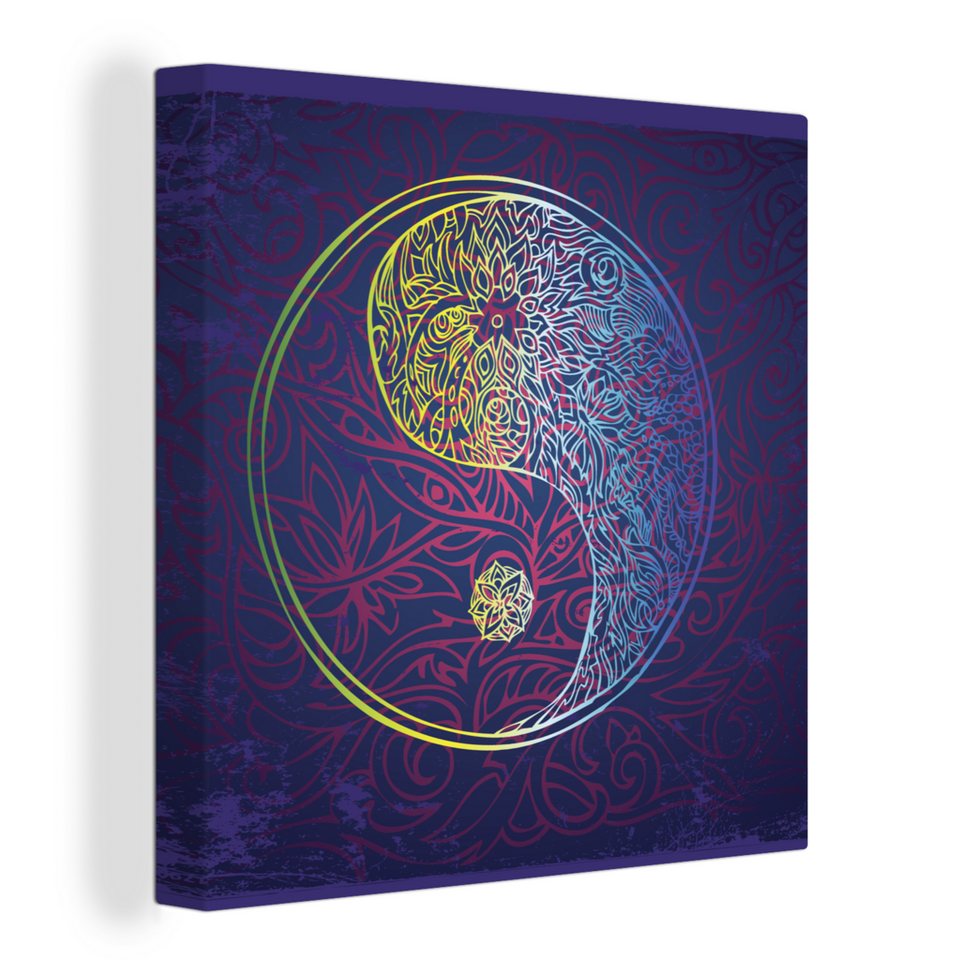Onemillioncanvasses® Leinwandbild Eine Illustration Eines Yin Und Yang