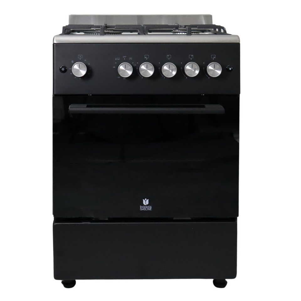 Gasline Gas Standherd Mit Gasbackofen Mit Thermostat 60cm Breit