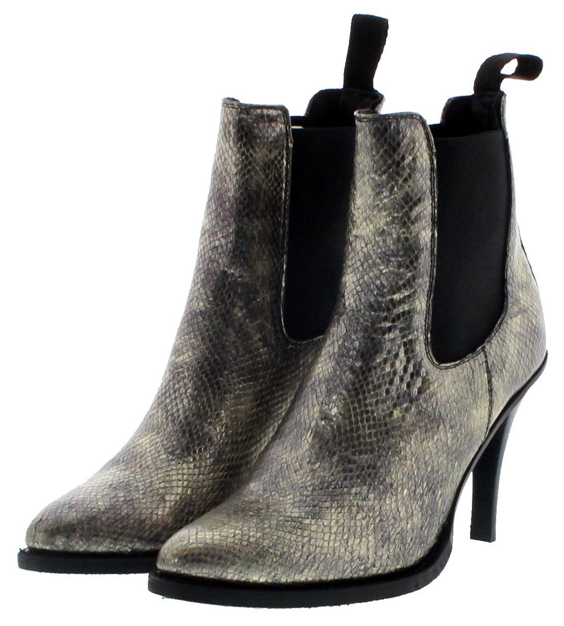 Fb Fashion Boots Eva Ii Gold Stiefelette Rahmengenähte Damen