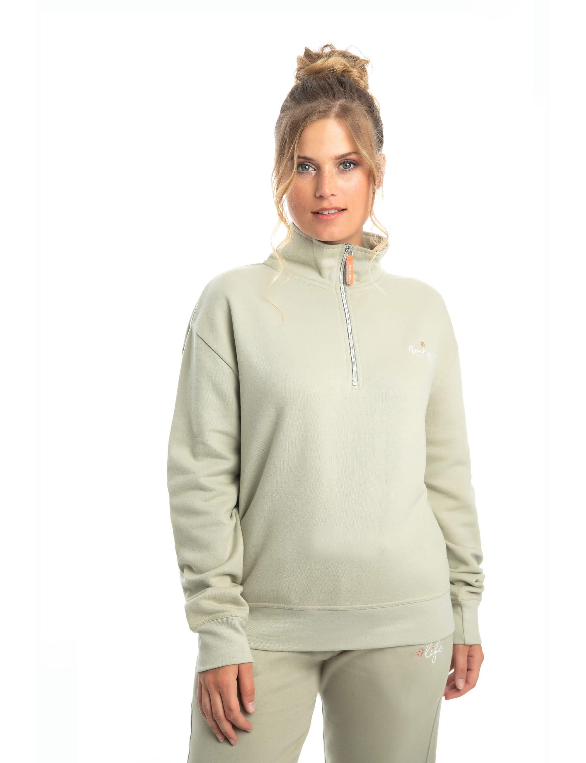 Roadsign Australia Sweatshirt Troyer 1 Tlg Mit Stehkragen Und