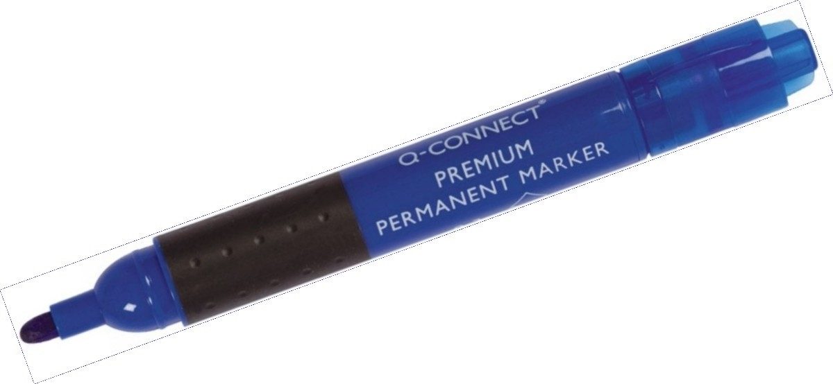 Connect Permanentmarker Permanent-Marker Rundspitze 3mm blau