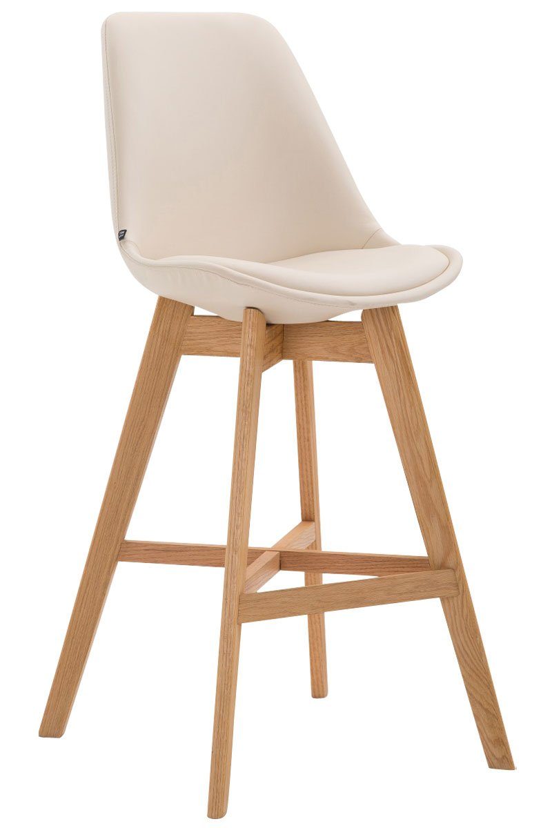 CLP Barhocker »Barhocker Cannes Kunstleder Natura«