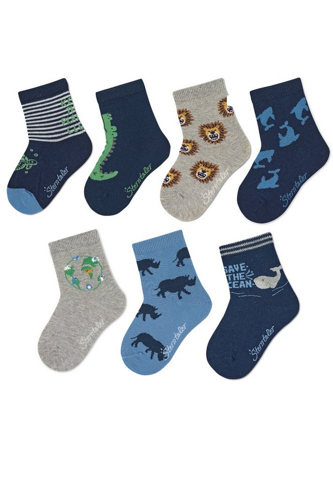 Sterntaler® Feinsöckchen Söckchen Jungen, 7er-Box (7er Pack ... Sterntaler® Feinsöckchen Söckchen Jungen, 7er-Box (7er Pack ...