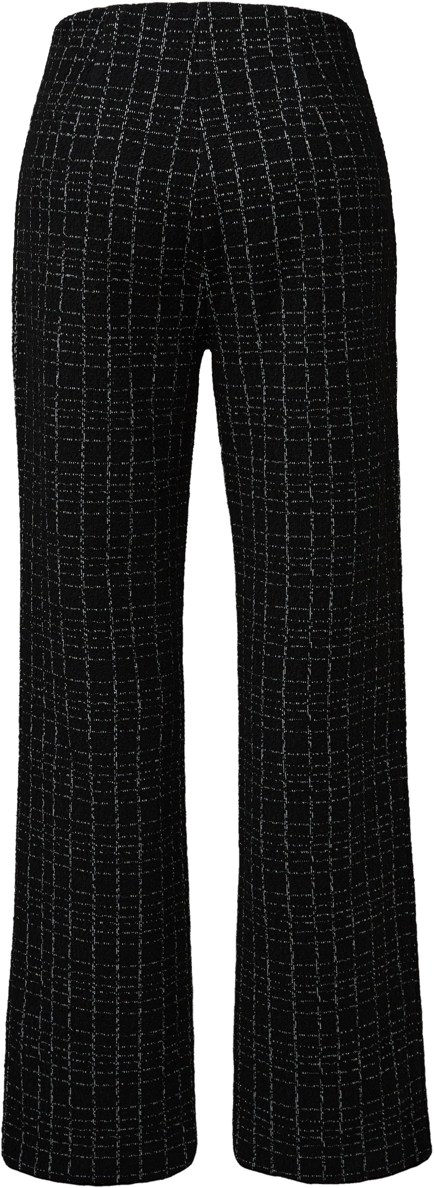 Comma Stoffhose mit grafischem Muster, Schimmernde Hose für Damen von COMMA