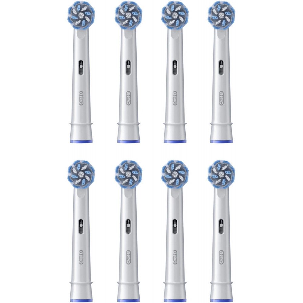 Oral-B Elektrische Zahnbürste Oral-B Aufsteckbürsten Pro Sens. Clean (8Stk) Zahnbürstenköpfe ...