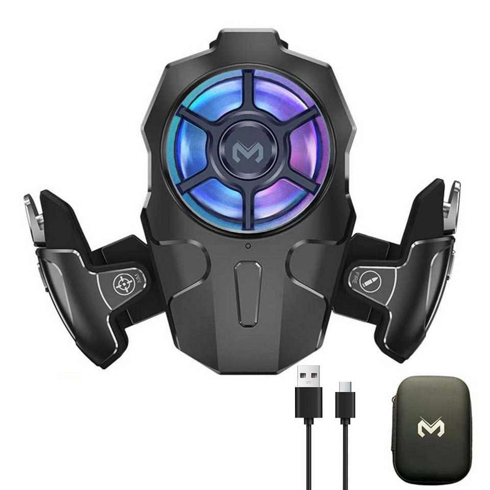 Jubouel Mini Usb Ventilator Mini Handy Kühler 6000 Umin Für Handys Mit