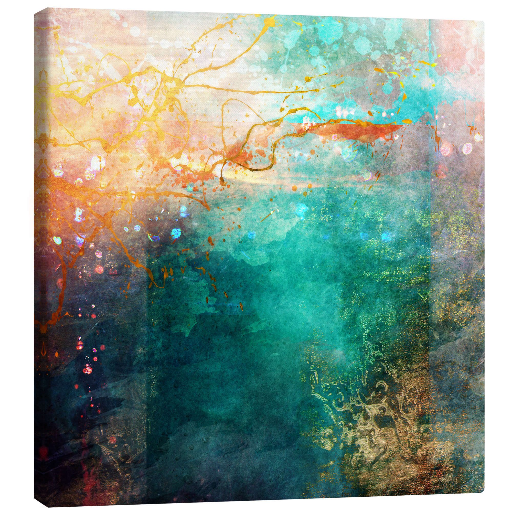Posterlounge Leinwandbild Aimee Stewart Ekstase Variante 1 Malerei