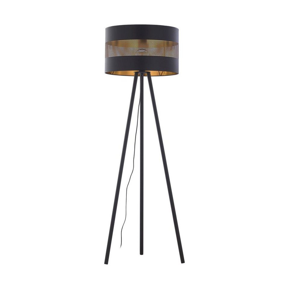 Licht Erlebnisse Stehlampe Colmur Ohne Leuchtmittel Dreibein 145 Cm