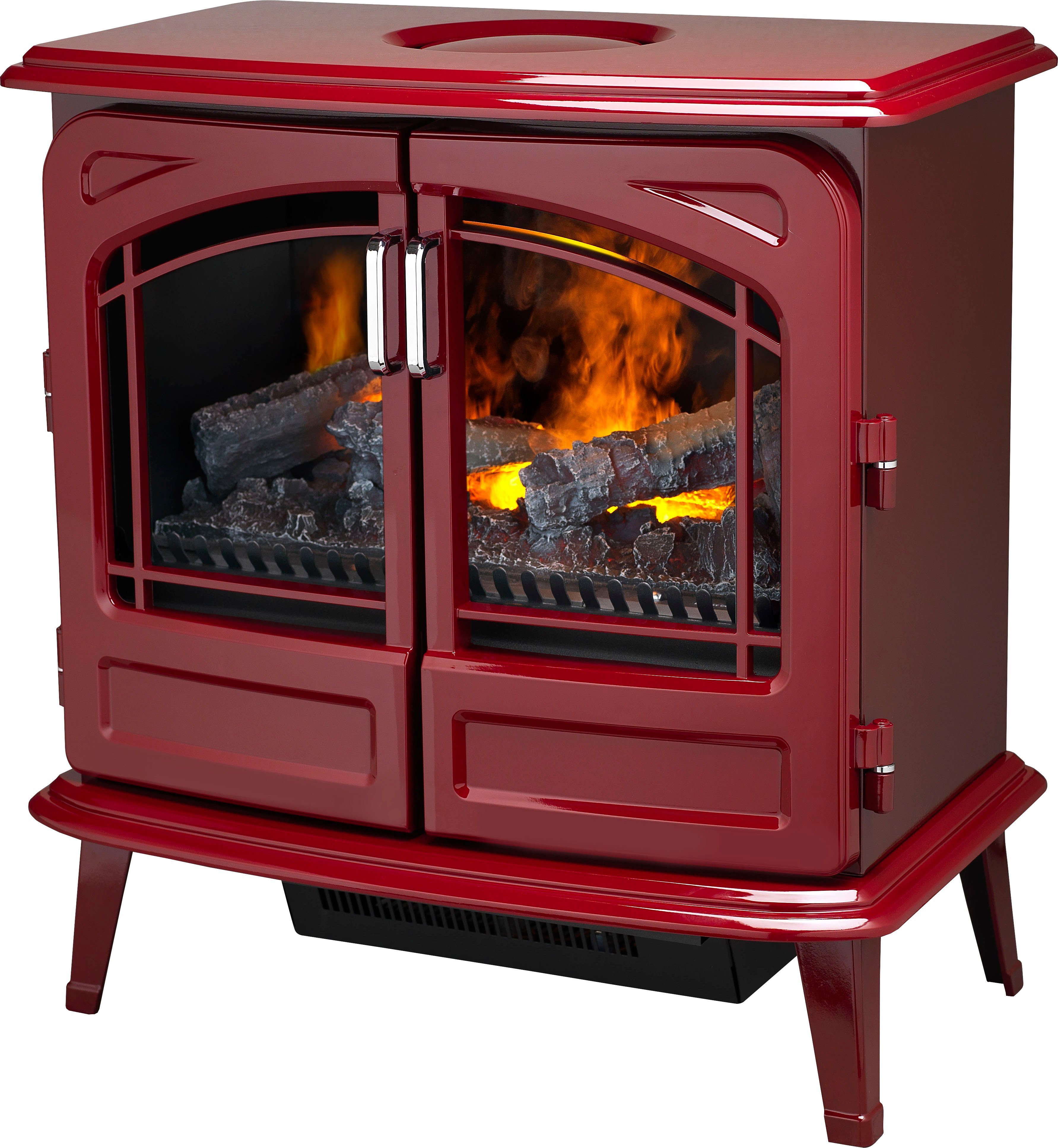 Dimplex Elektrokamin Grand Rouge, einfach an eine Standardsteckdose ...