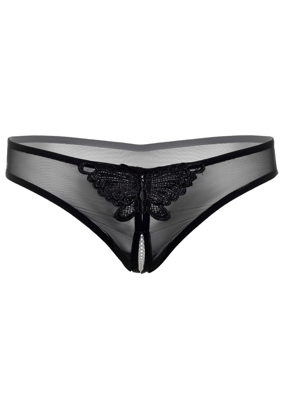 Daring Intimates Stringtanga Ouvert String-Tanga mit Perlen offener ...