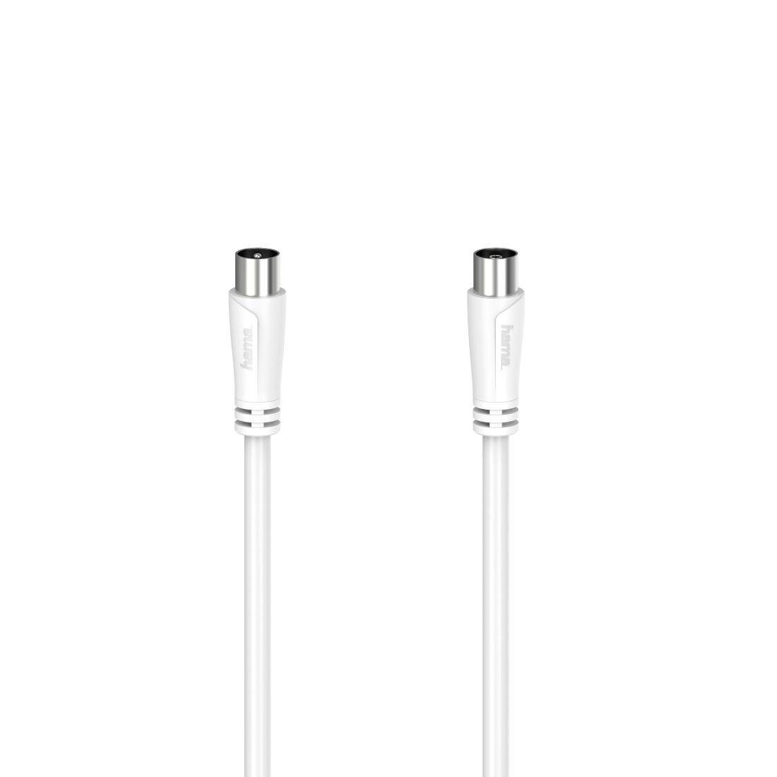 Hama Hama Antennen-Kabel 120 dB 10m Koax-Stecker/Kupplung Elektro-Kabel ...