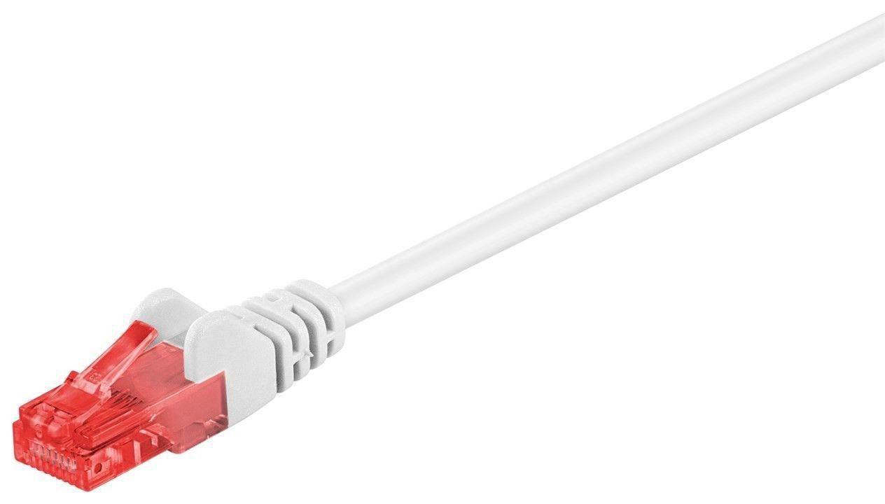 Microconnect MICROCONNECT UTP CAT6 3M white PVC Netzwerkkabel