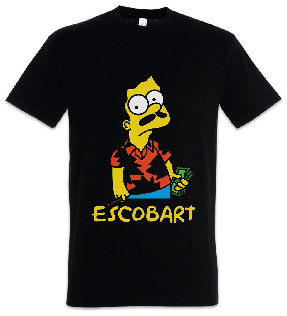 Urban Backwoods Print-Shirt Escobart Herren T-Shirt Escobar Cartoon ...