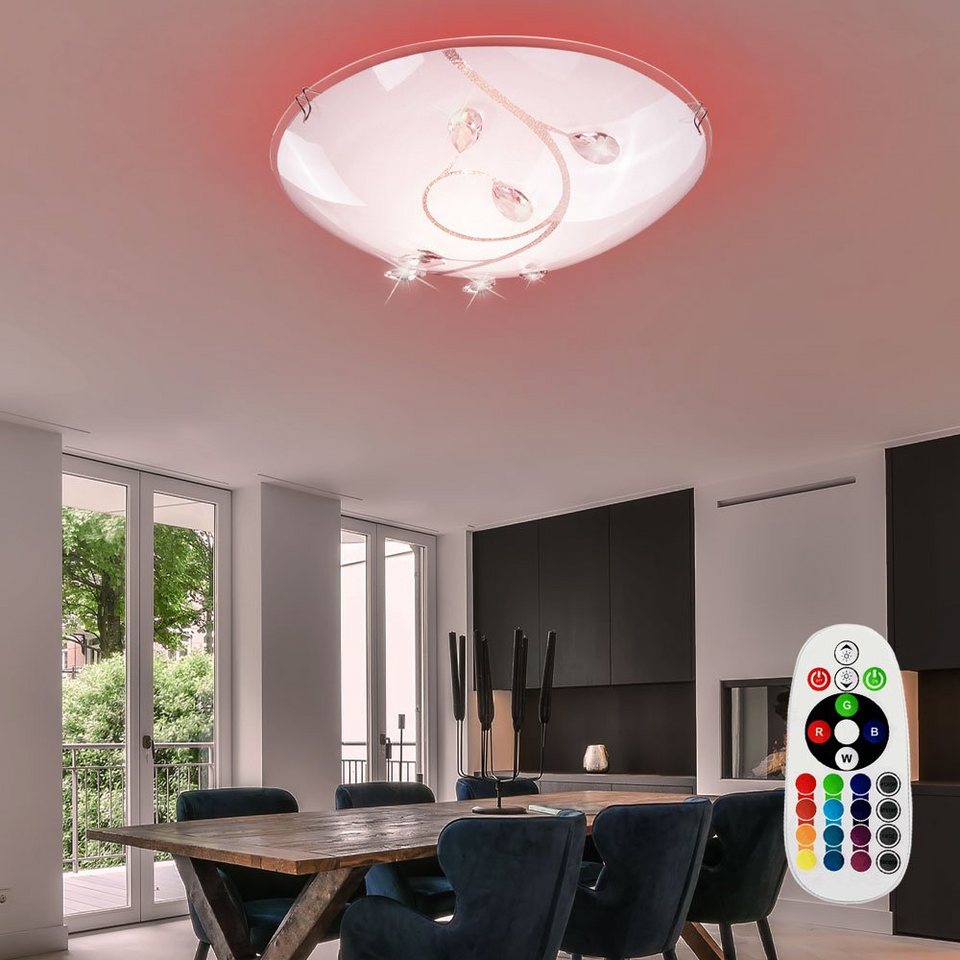 Etc Shop Led Deckenleuchte Leuchtmittel Inklusive Warmweiß