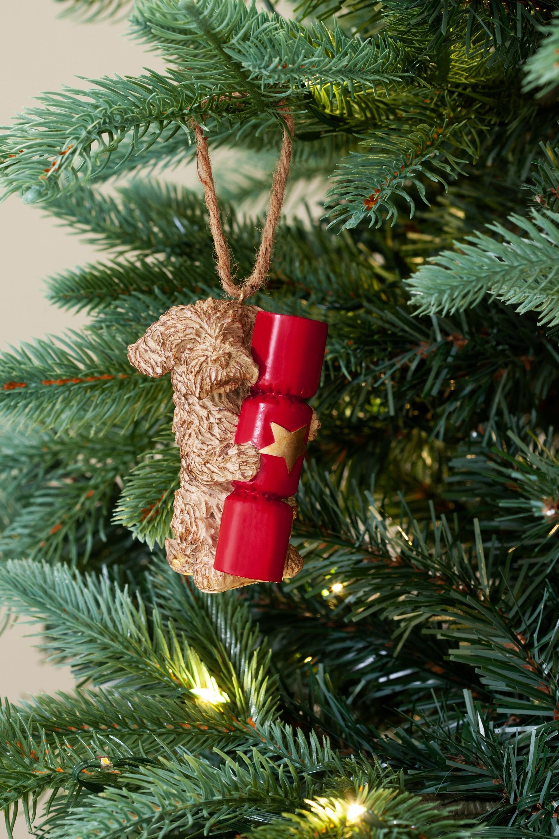Next Weihnachtsbaumkugel Baumschmuck mit Charlie, dem Cockapoo