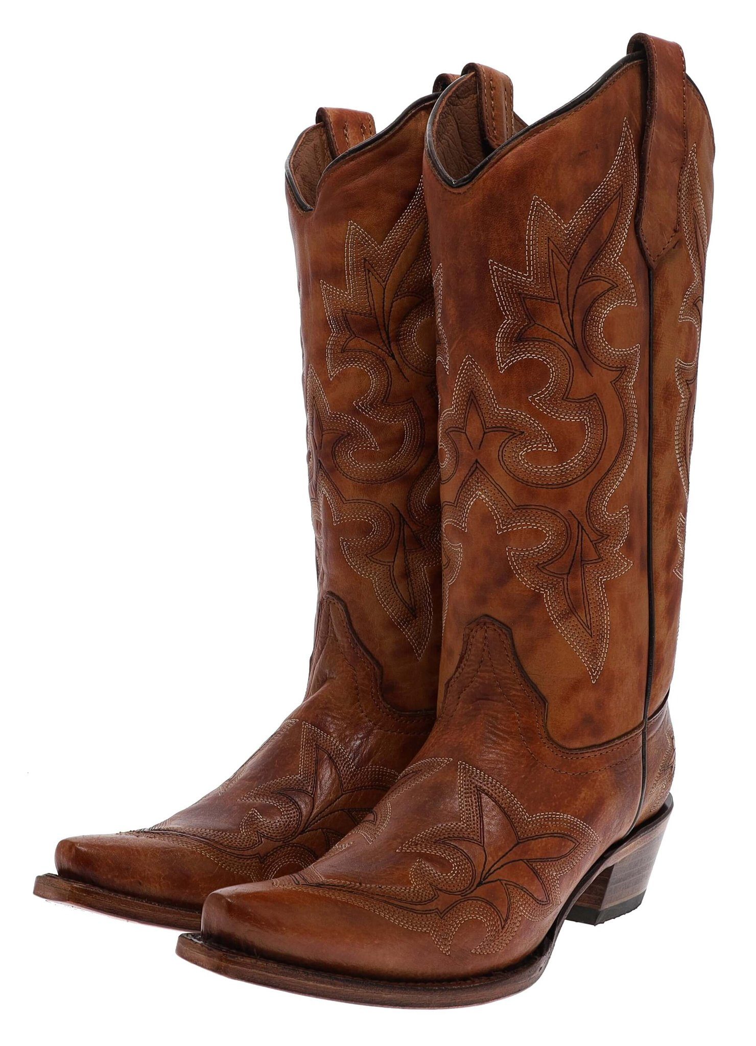 Corral Boots L5780 Braun Cowboystiefel Rahmengenähte Damen Westernstiefel