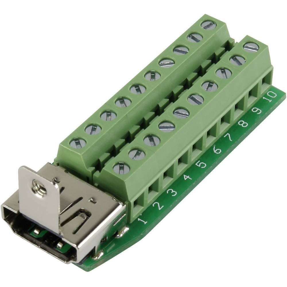 TRU COMPONENTS HDMI Einbaubuchse Audio- & Video-Adapter, HDMI ...