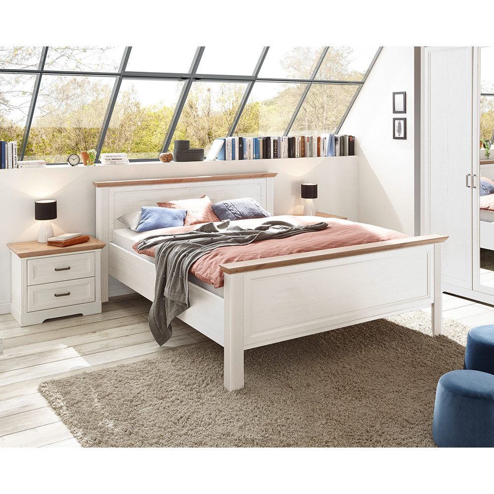Lomadox Schlafzimmer Set JÜlich 77 Spar Set 3 St Bett 160x200cm