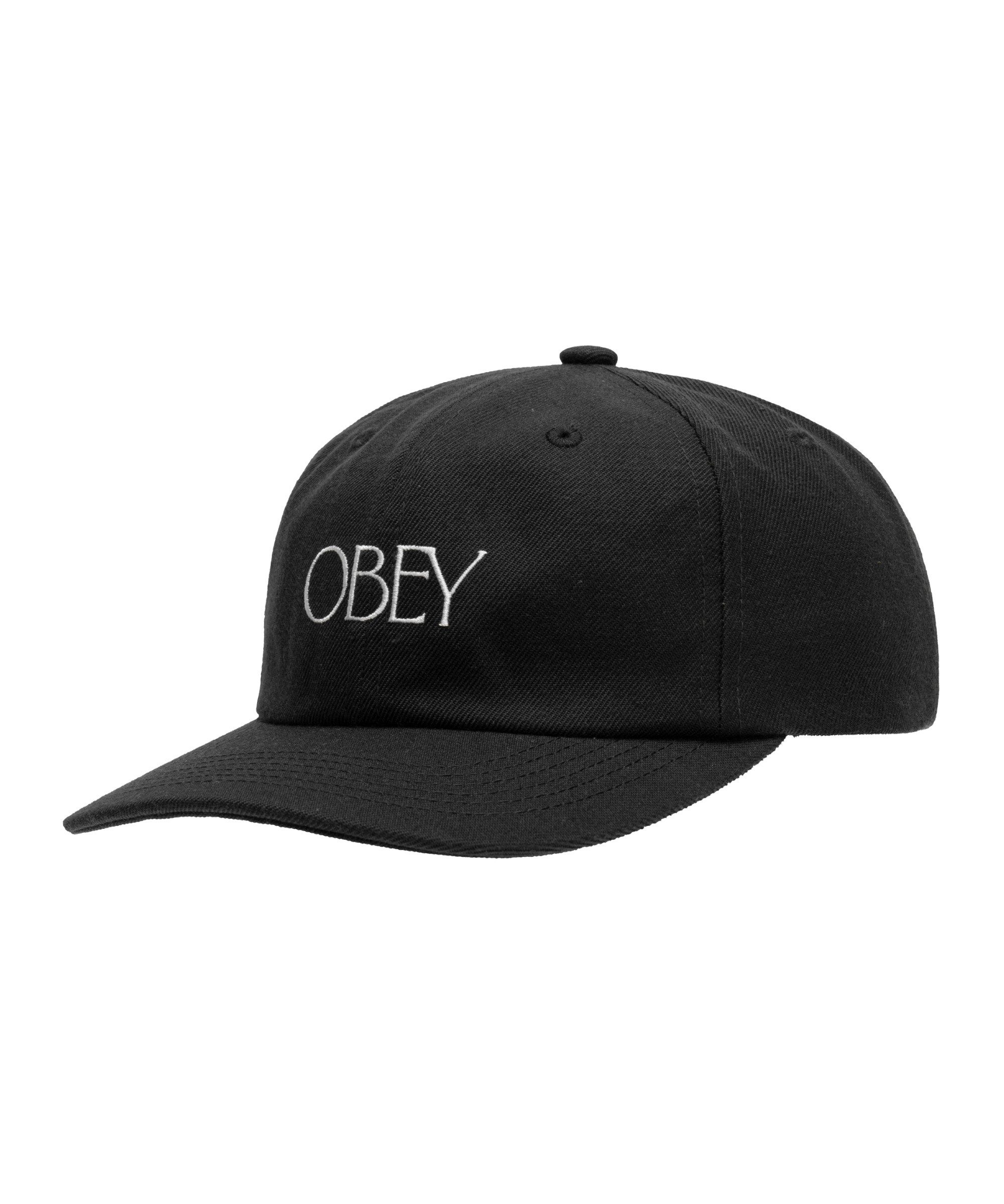 OBEY Baseball Cap Obey Basque 6 Panel Mütze Caps Ohne Geschlecht