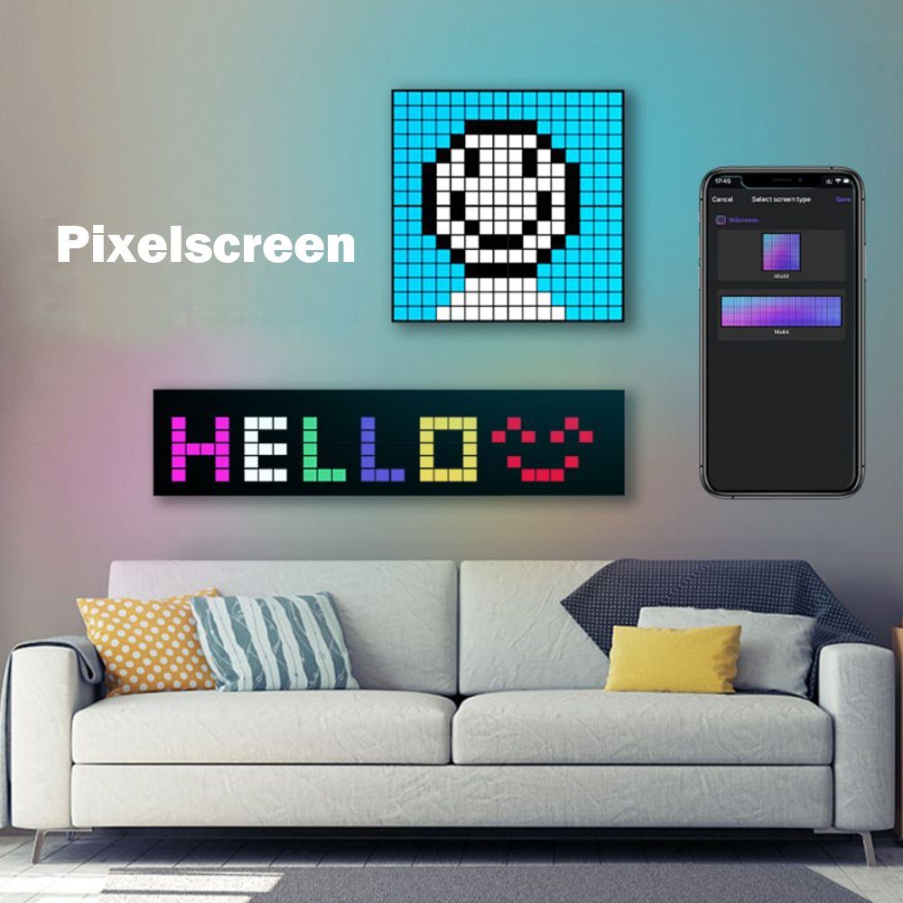 JOYOLEDER Hinweisschild Modul Pixel Bildschirm Matrix-Panel-Licht Licht panel Pixel LED-Panel ...