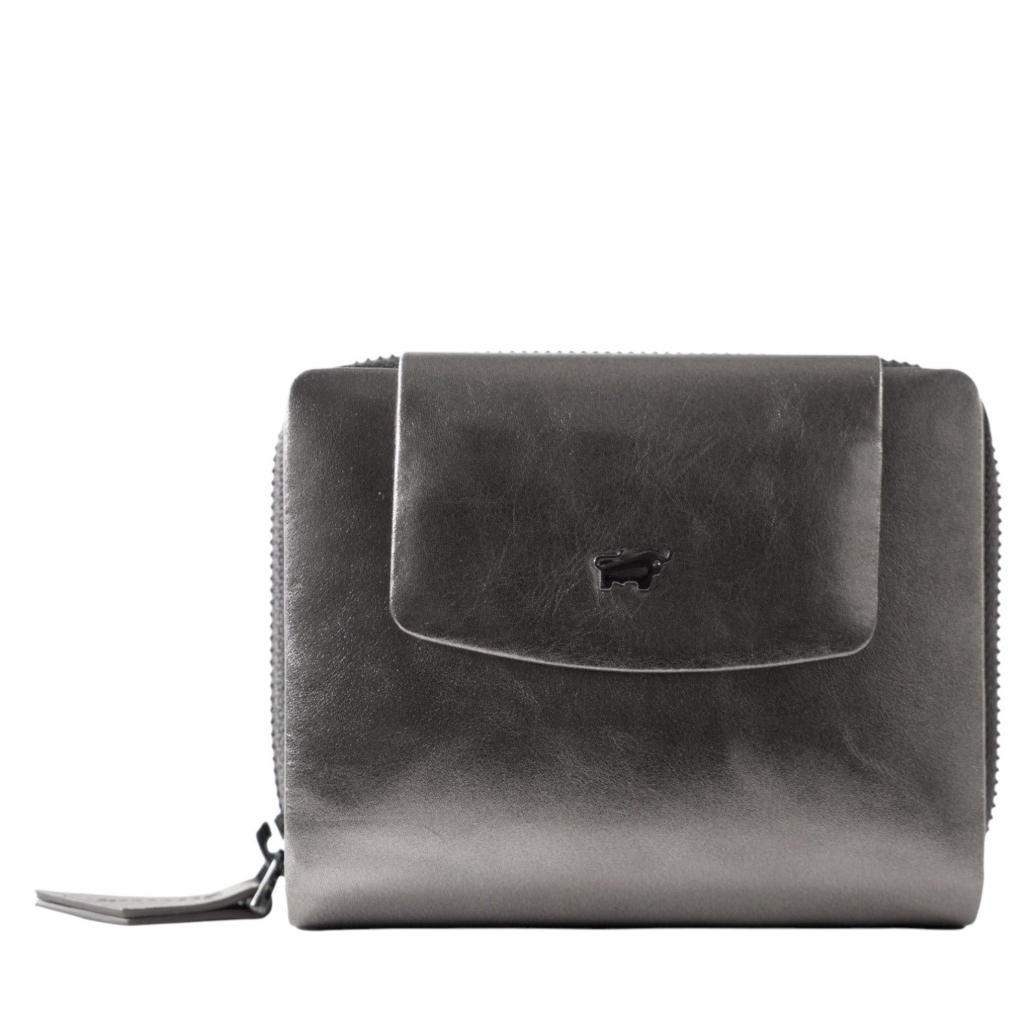 Braun Büffel Geldbörse RUBY RFID RV-Geldbörse M 8CS silver, Brieftasche