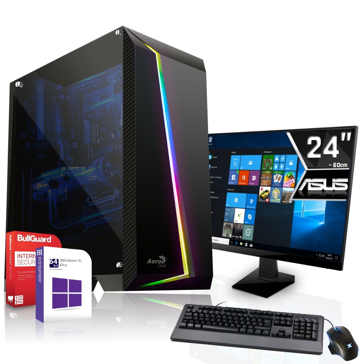 SYSTEMTREFF High End Edition 91600 Gaming PC Komplettsystem Intel SYSTEMTREFF High End Edition 91600 Gaming PC Komplettsystem Intel