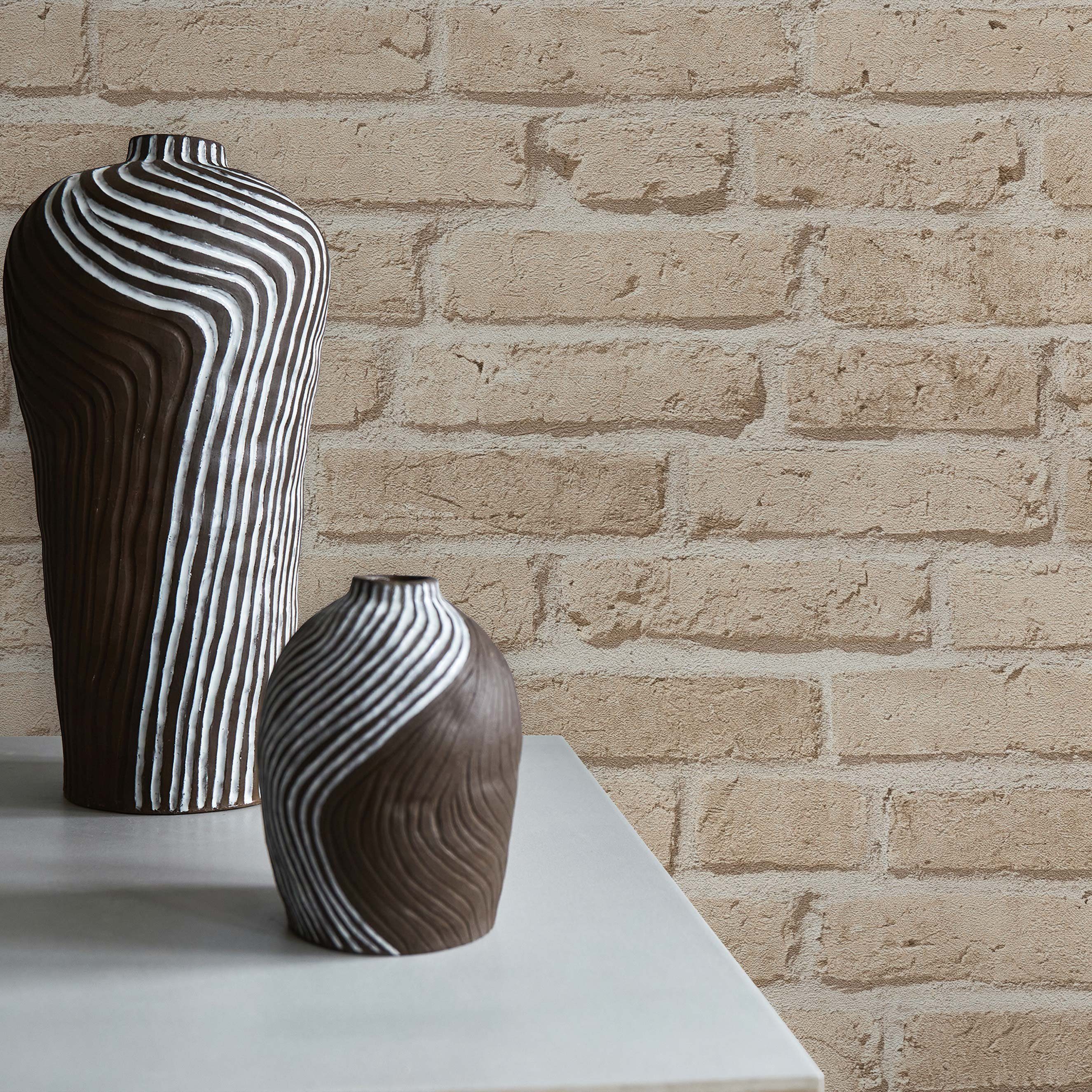 Tadessi Vliestapete Tapete Stein Luano M1-No.2593, Vliestapete, Beige, Steinoptik