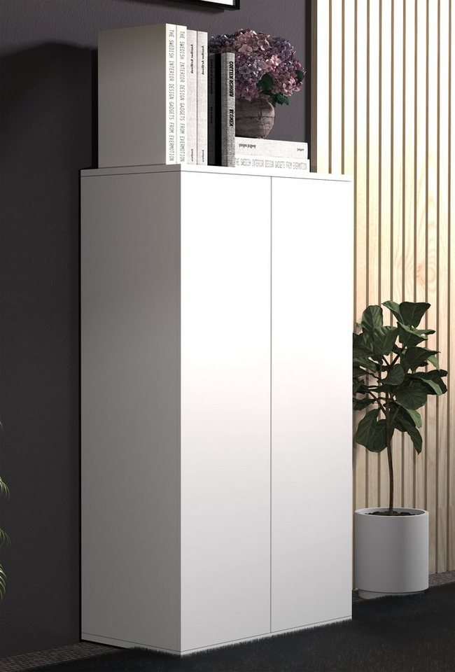 Vcm Kommode Holz Kommode Sideboard Anrichte Dalosa 3 Drehtüren