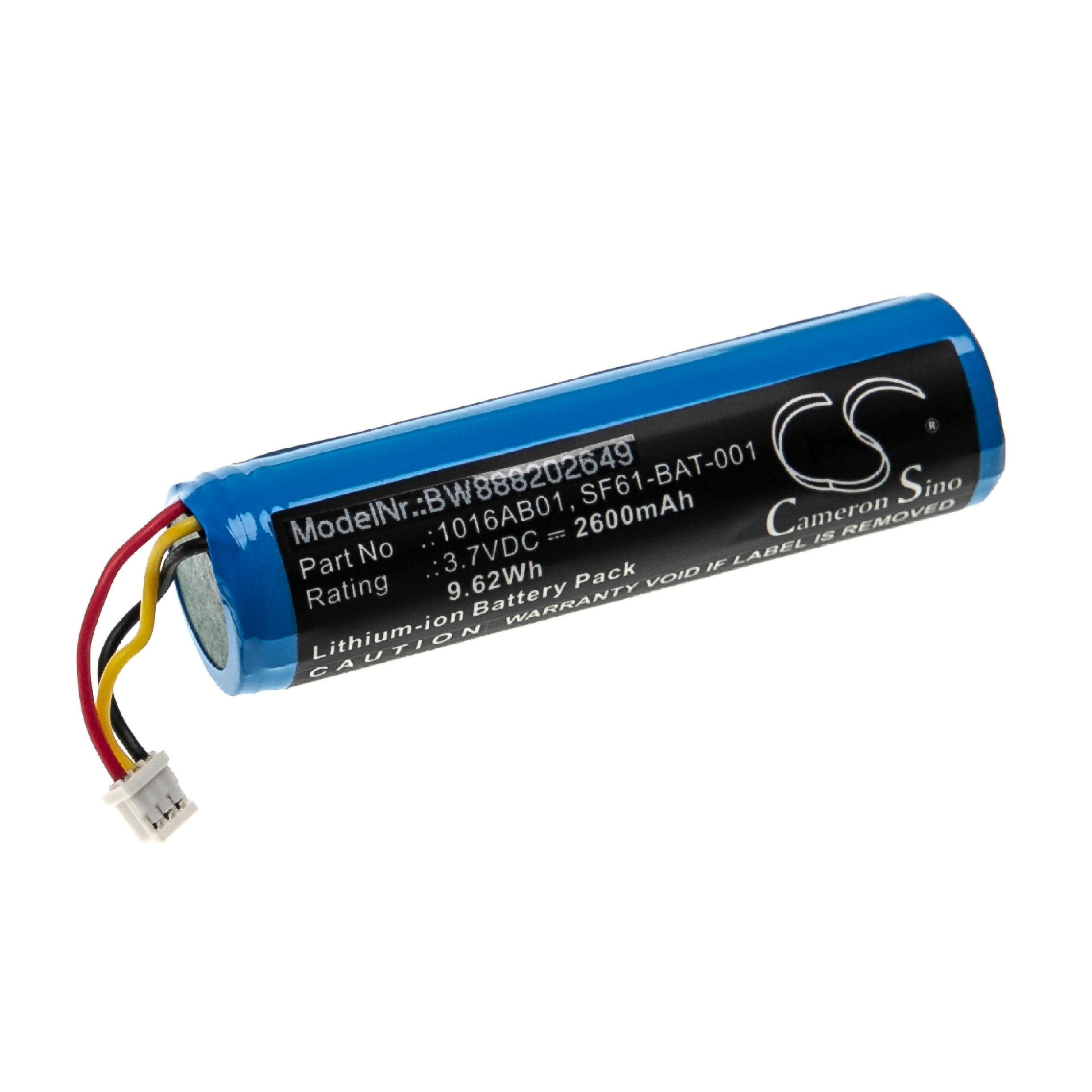 vhbw passend für Intermec SF61, SF61b Business & Industrie & Funk Barcode Akku Li-Ion 2600 mAh