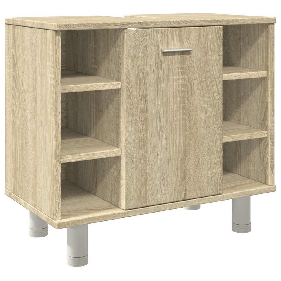Vidaxl Badezimmer Set Badezimmerschrank Sonoma Eiche 60x32x535 Cm