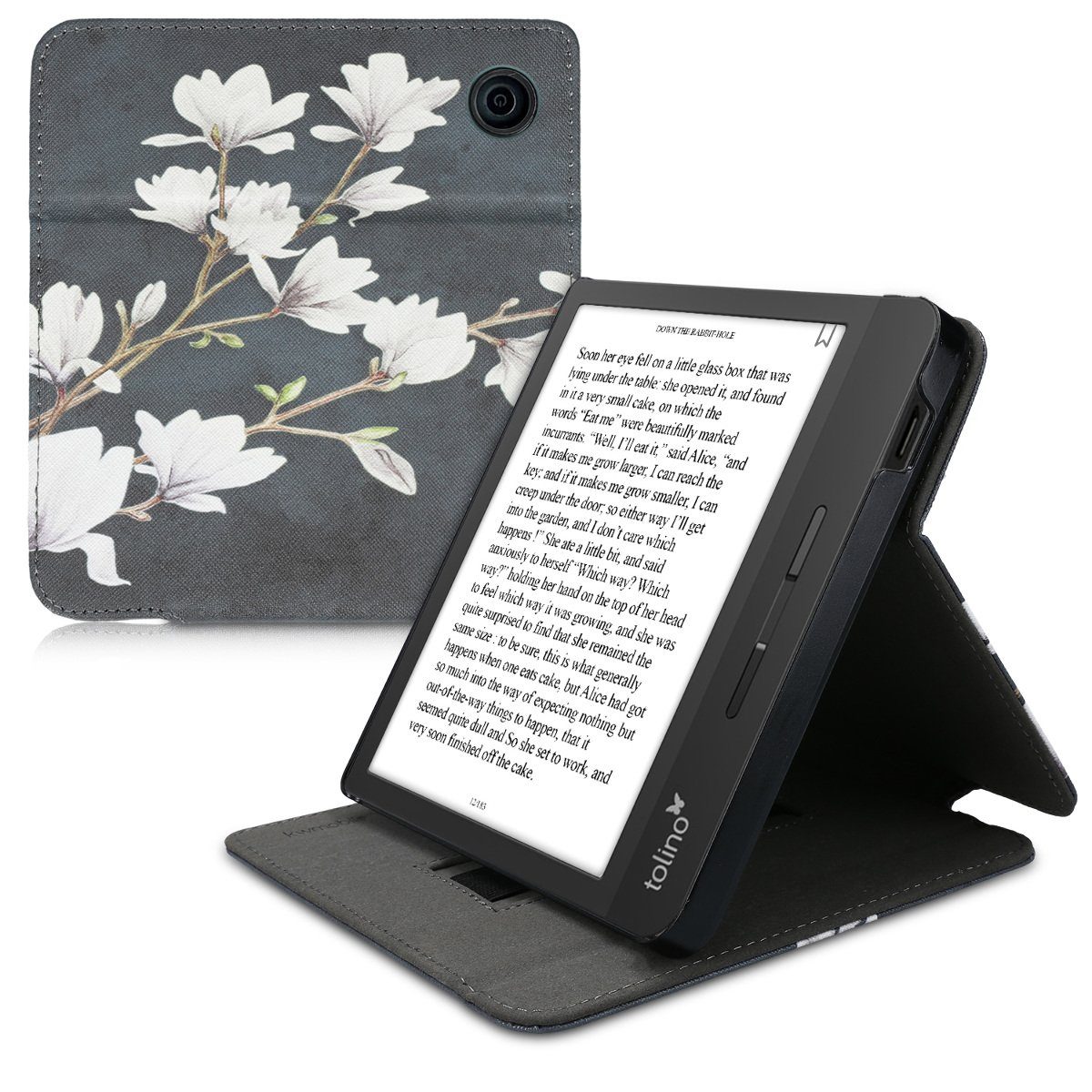 Kwmobile E Reader Hülle Hülle Für Tolino Vision 5 Schlaufe Ständer E