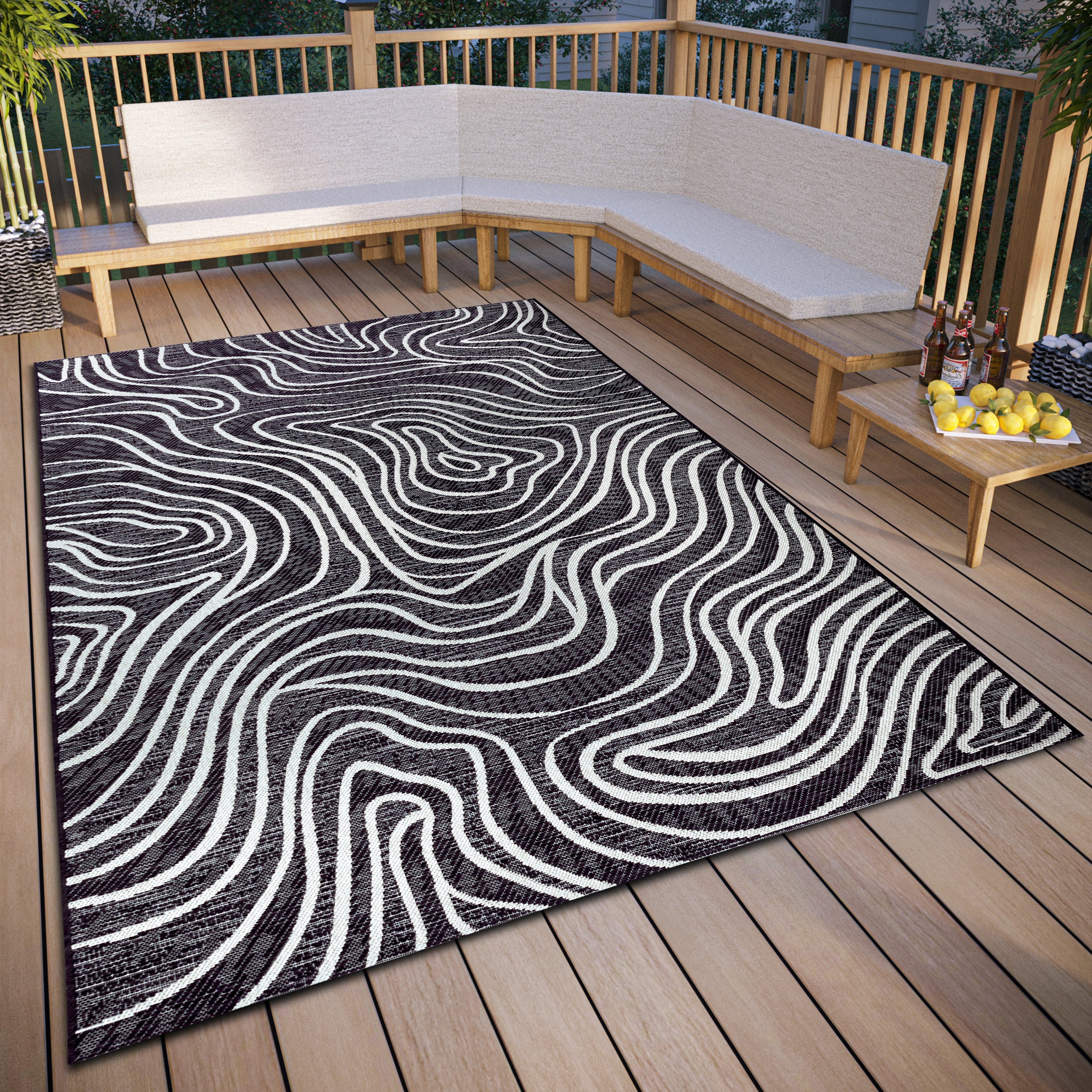 Teppich Calé Elle Decoration Rechteckig Höhe 4 Mm In And Outdoor