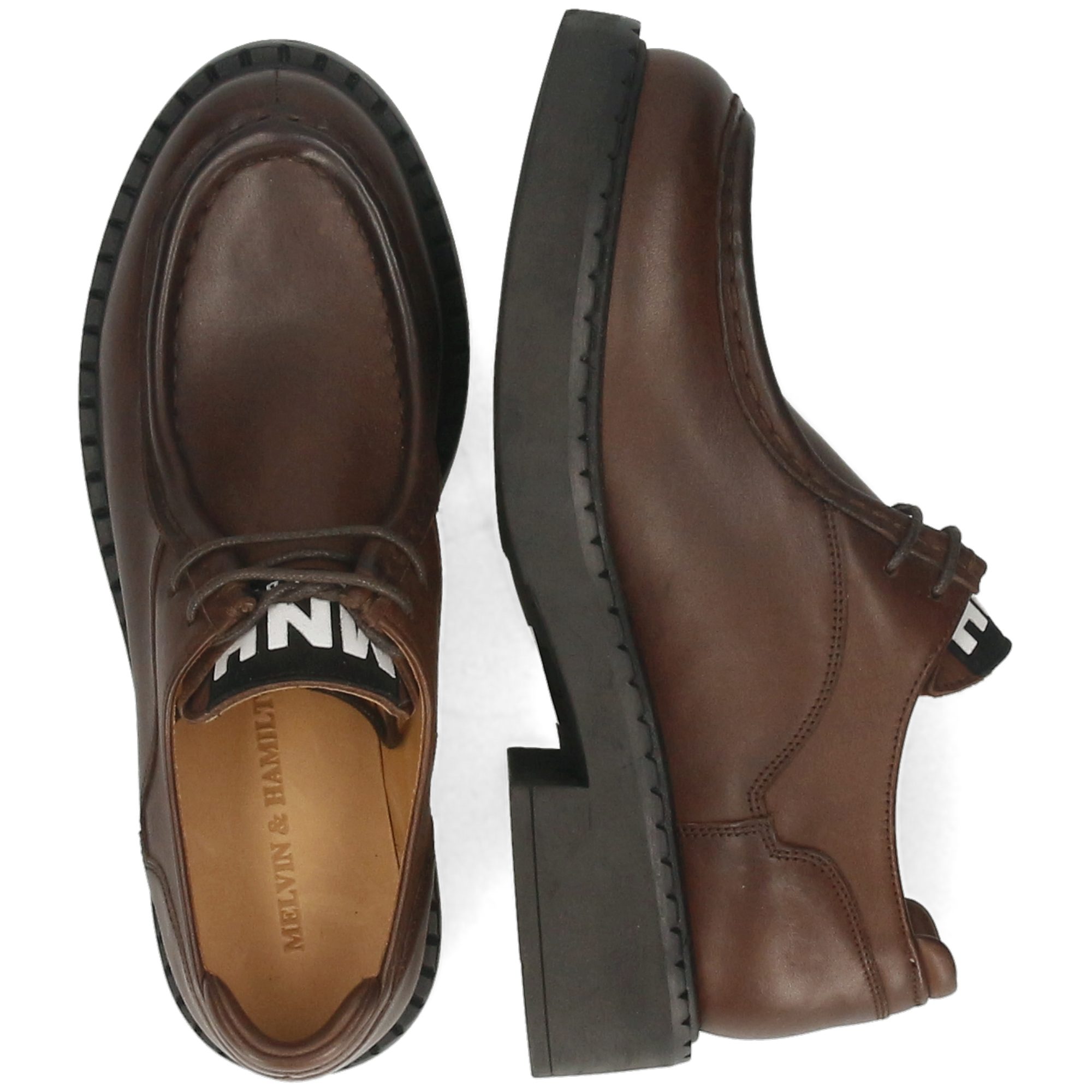 Melvin & Hamilton Pia 8 Schnürschuh, Material: Kuhleder