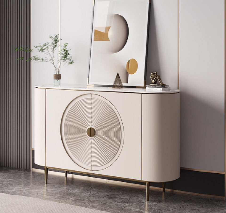 Jvmoebel Sideboard Weiß Sideboard Holz Anrichte Möbel Kommode Schrank