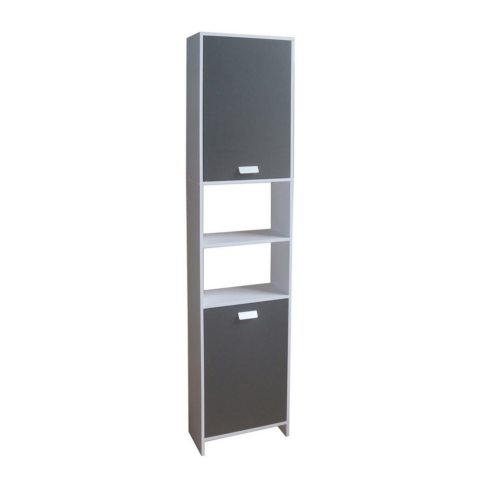 Hti Living Badregal Badregal Grauweiß Thekla Stück 1 Tlg