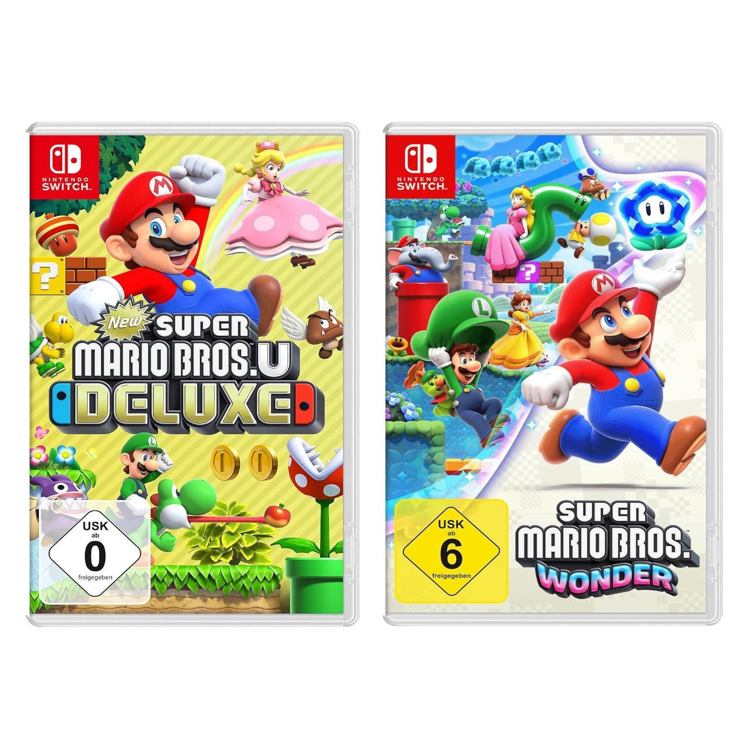 Super Mario Bros U Deluxe + Wonder NSW Nintendo Switch